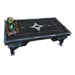 Obsidian Captain's Table | The Sea of Thieves Wiki