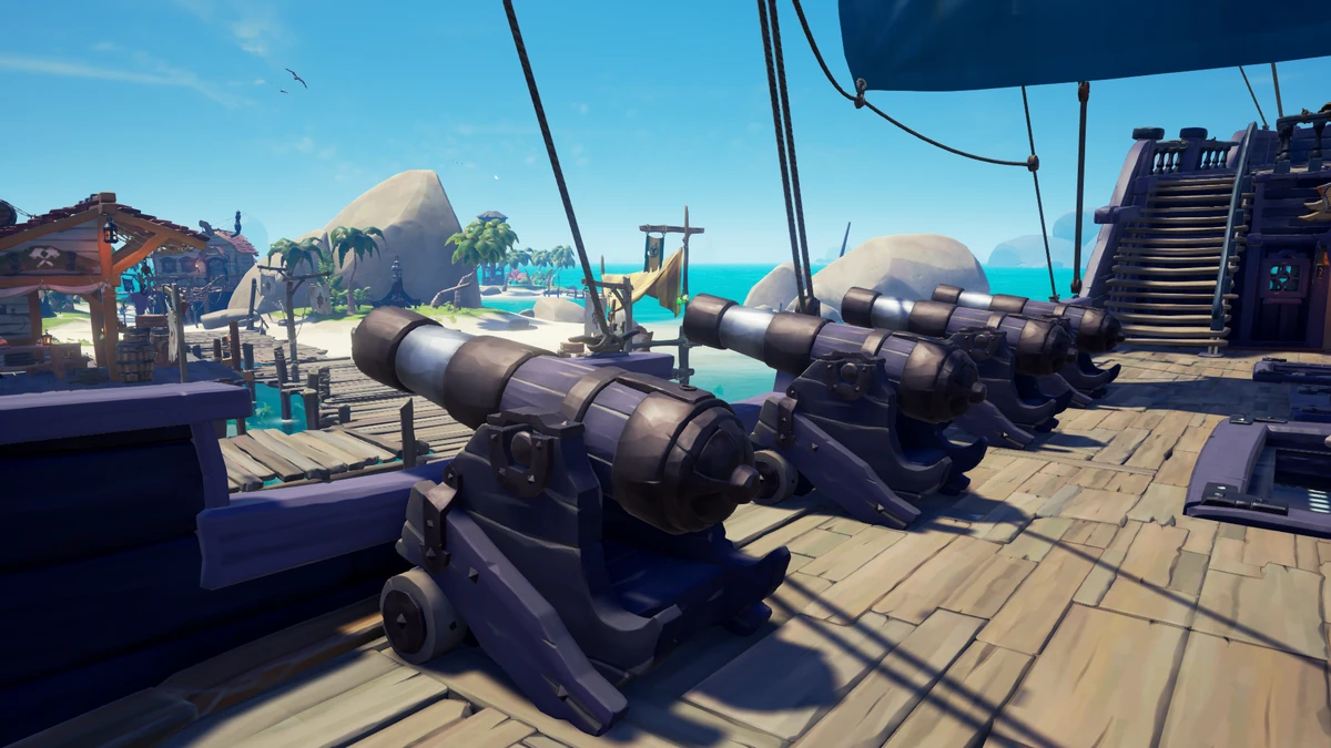 Rogue Sea Dog Cannons | The Sea of Thieves Wiki
