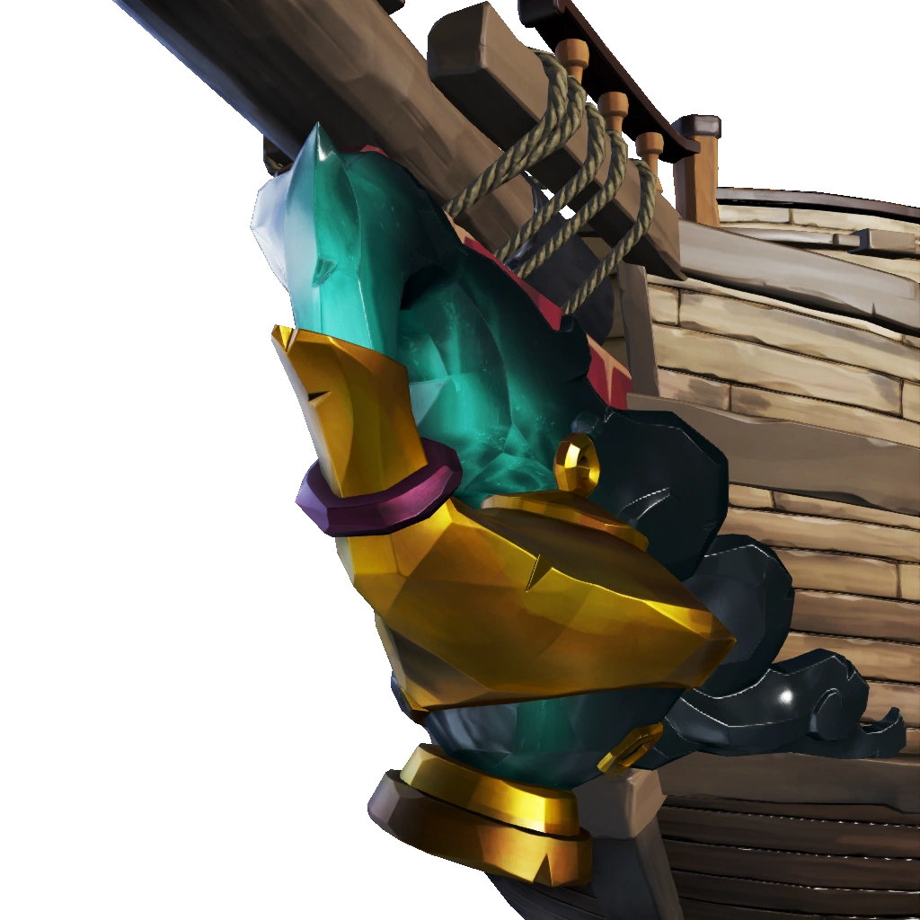 Collector's Sea of Sands Figurehead | The Sea of Thieves Wiki