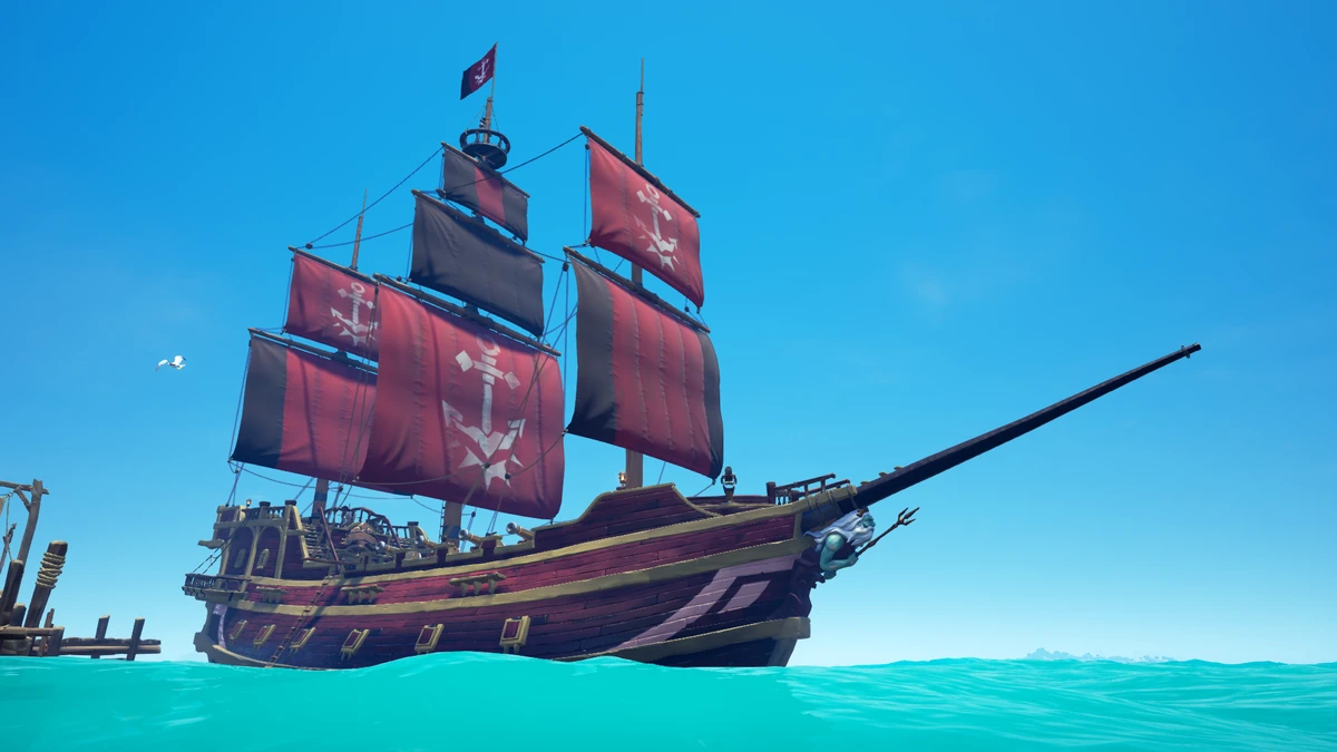 Ceremonial Admiral Hull | The Sea of Thieves Wiki