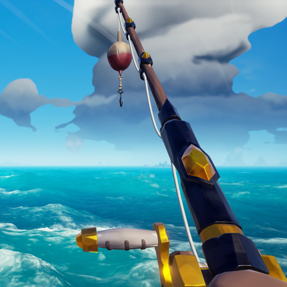 Sovereign Fishing Rod | The Sea of Thieves Wiki