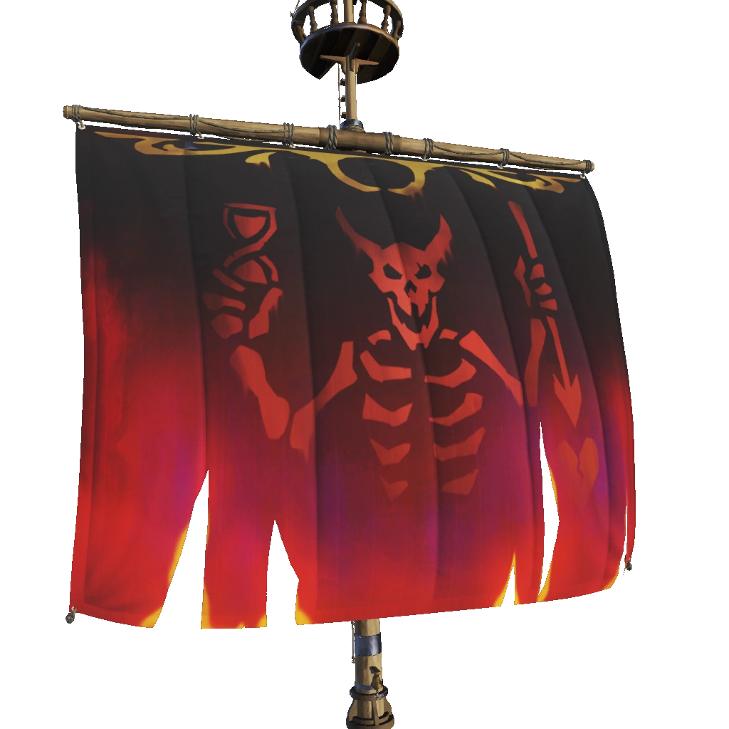 Collector's Dark Warsmith Sails | The Sea of Thieves Wiki