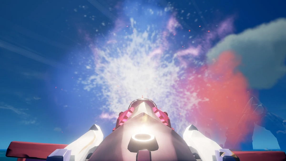 Ruby Splashtail Cannon Flare | The Sea of Thieves Wiki