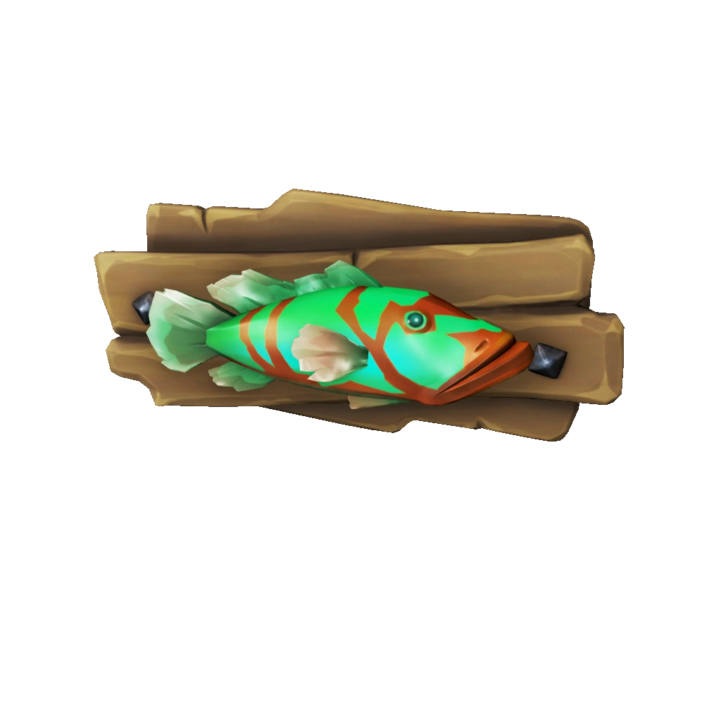 Seafoam Splashtail Plaque | The Sea of Thieves Wiki