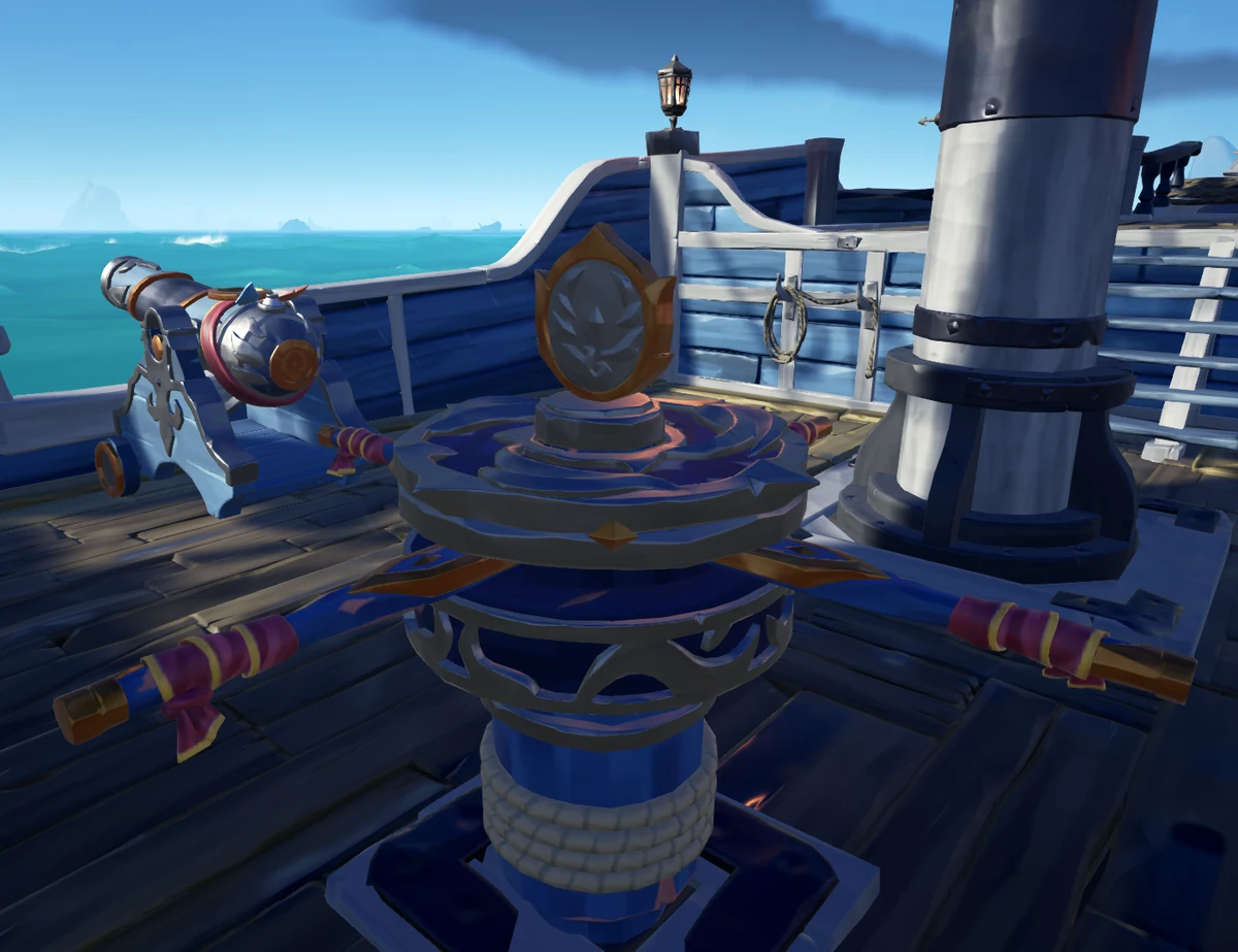 Triumphant Sea Dog Capstan | The Sea of Thieves Wiki