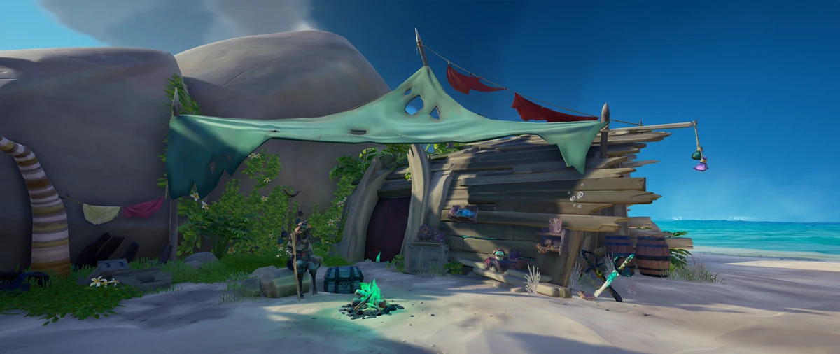Castaway's Camp | The Sea of Thieves Wiki
