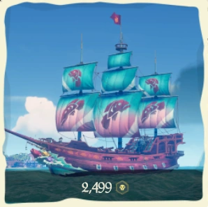 Ruby Splashtail Ship Bundle | The Sea of Thieves Wiki