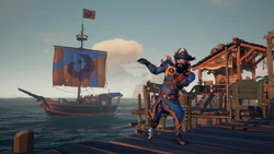 Azure Ocean Crawler Set | The Sea of Thieves Wiki