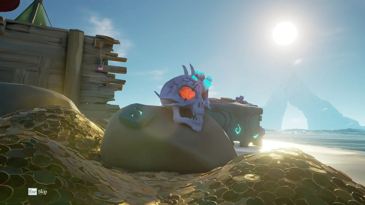 Skull of siren song | The Sea of Thieves Wiki