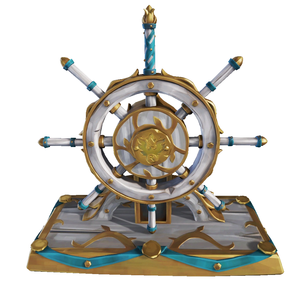 Gilded Phoenix Wheel | The Sea of Thieves Wiki