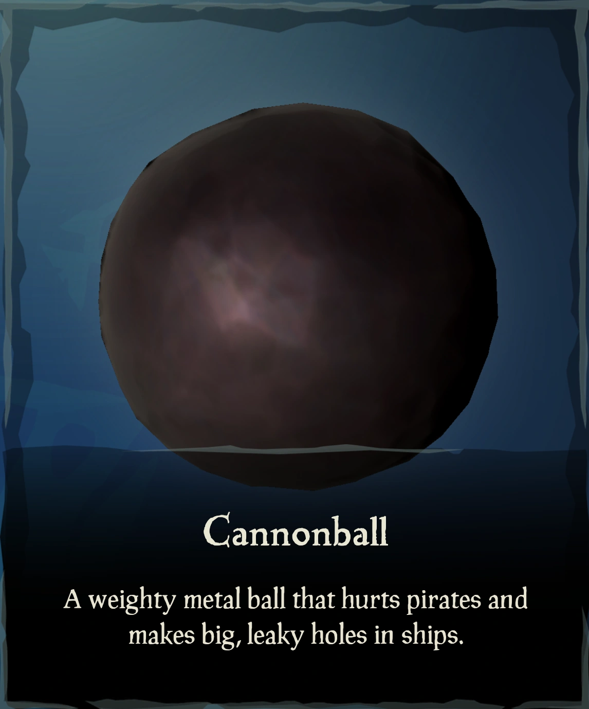 Boulet de canon — Sea of Thieves Wiki