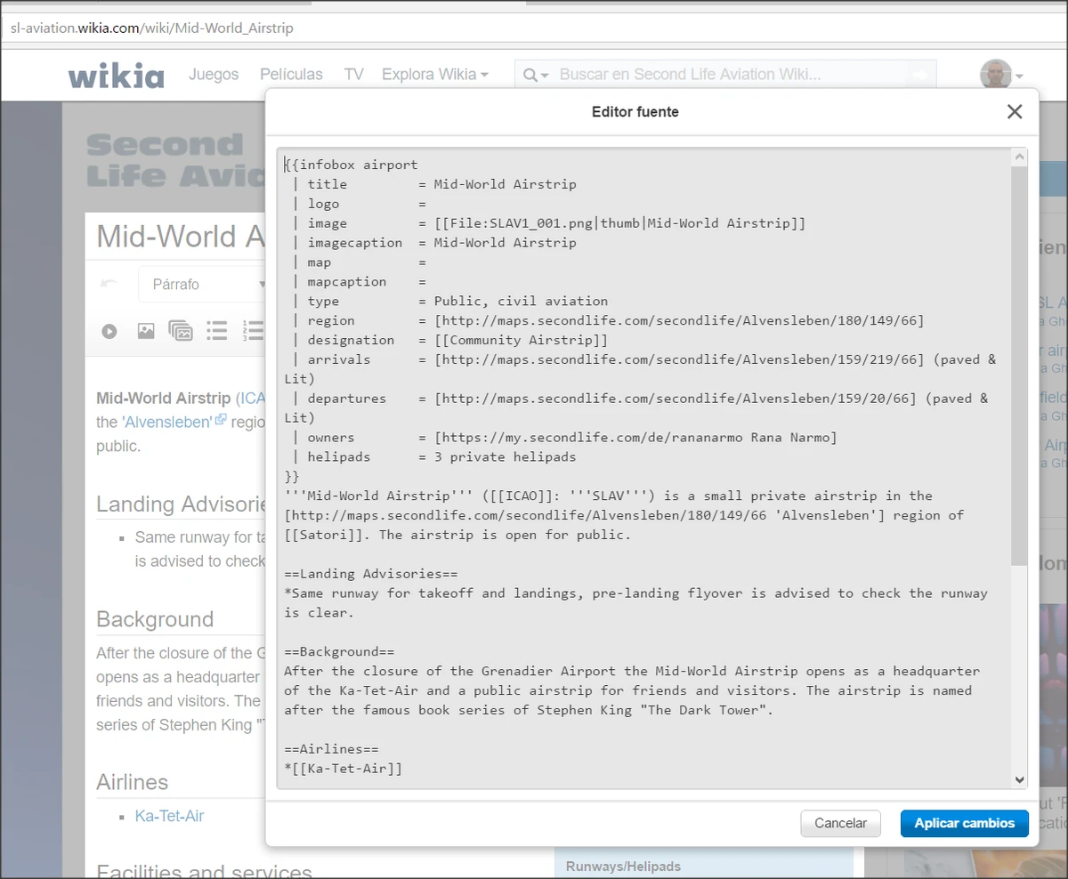 Templates for SL Aviation Wiki | Second Life Aviation Wiki | Fandom