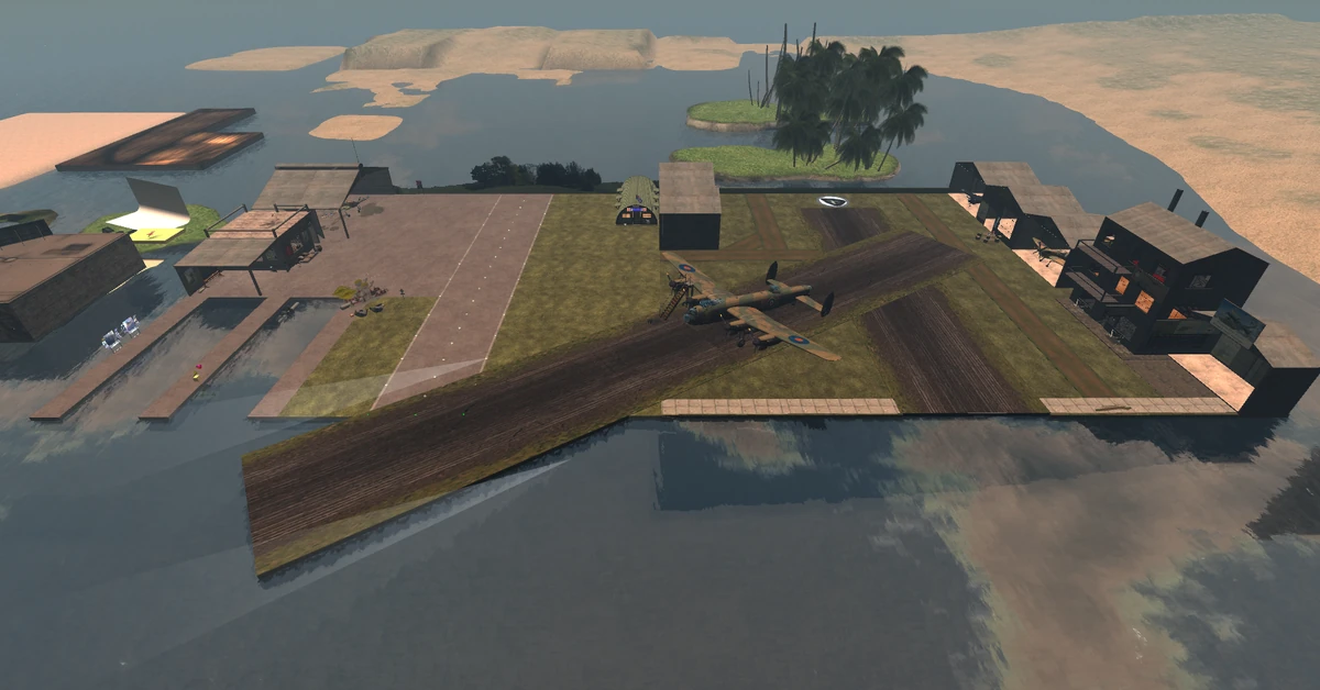 Hawkside Airfield | Second Life Aviation Wiki | Fandom