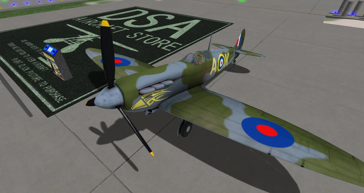 Supermarine Spitfire (DSA) | Second Life Aviation Wiki | Fandom