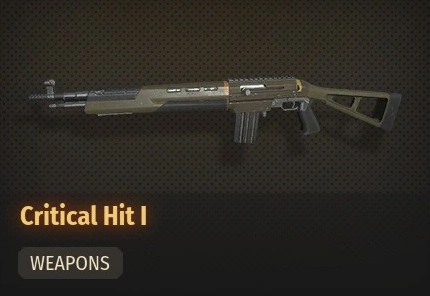 Critical Hit I | Second Extinction Wiki | Fandom