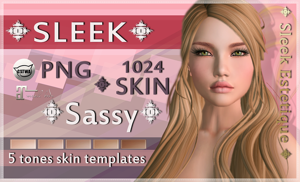 Sleek full perm skin templates | Second Life Wiki | Fandom