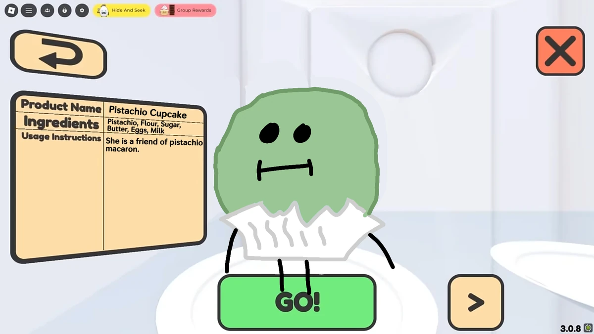 Pistachio Cupcake | Secret Staycation Fanmade Wiki | Fandom