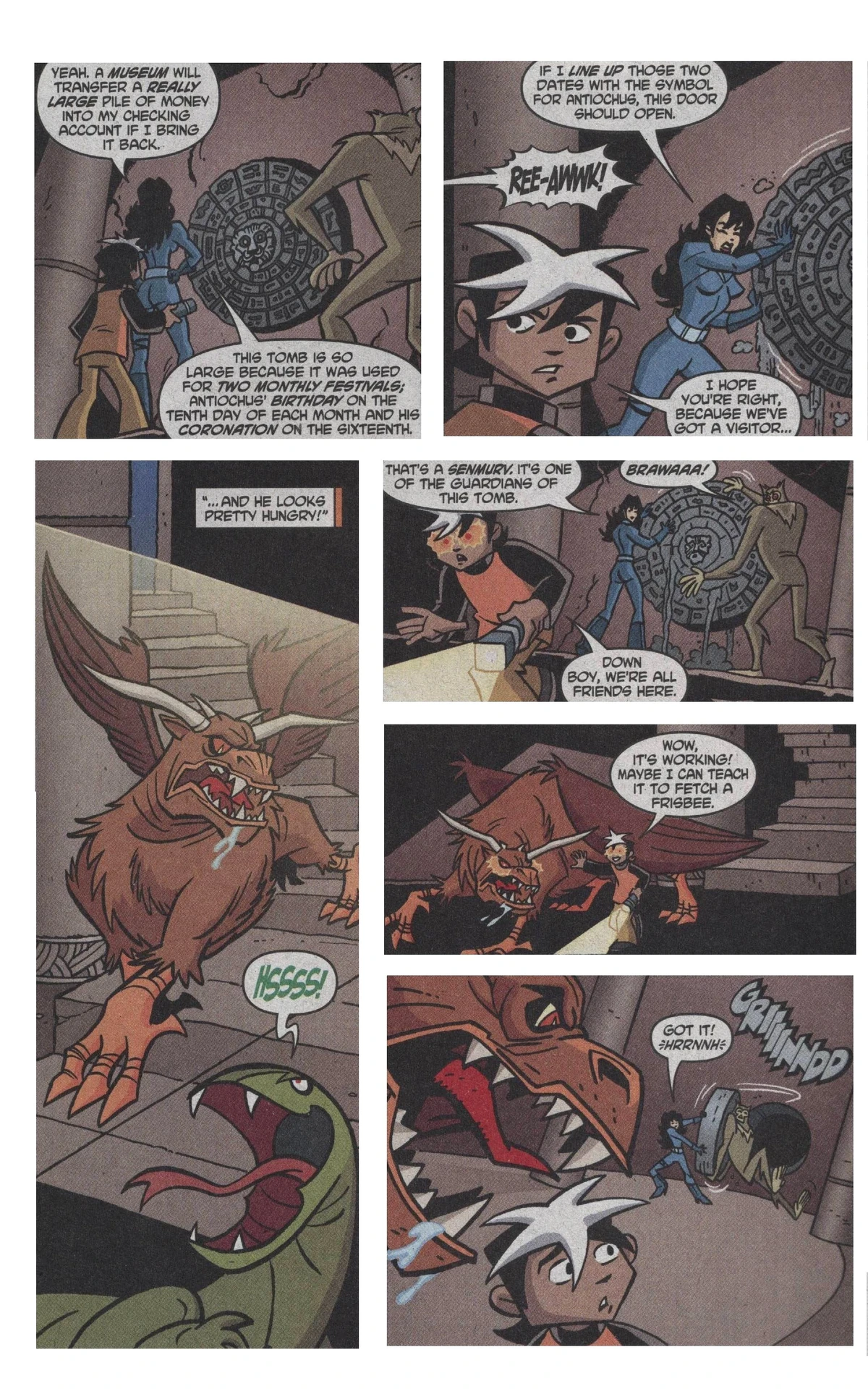 Senmurv | The Secret Saturdays Wiki | Fandom