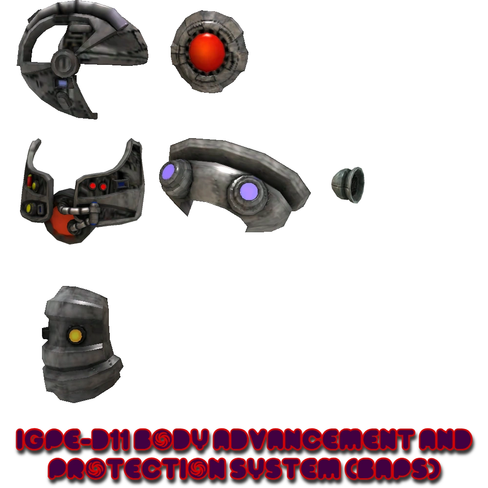 IGPE-D11 Body Advancement and Protection System | MrCyanSapphire's Secret Lair, which is a ...