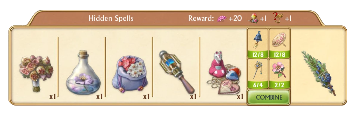 Hidden Spells | Seekers Notes: Hidden Mystery Wiki | Fandom