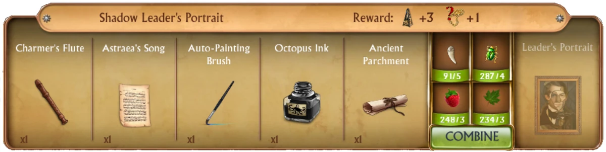 Shadow Leader's Portrait | Seekers Notes: Hidden Mystery Wiki | Fandom