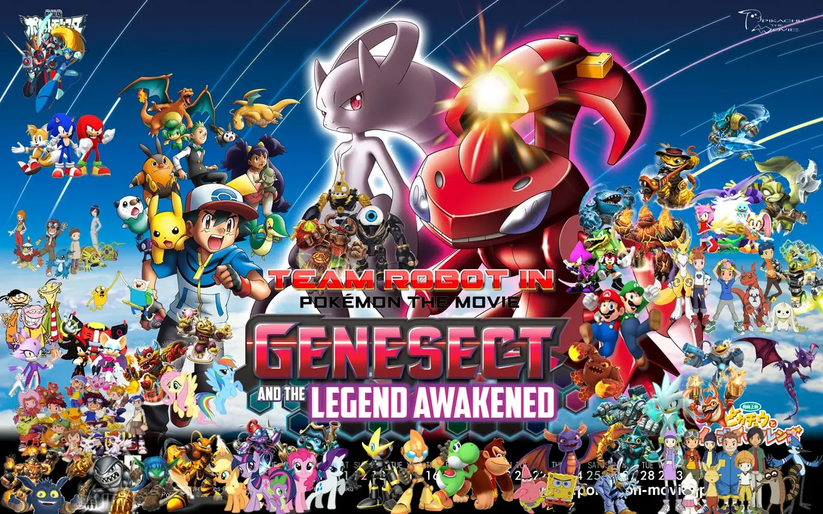 Team Robot in Pokémon the Movie: Genesect and the Legend Awakened ...