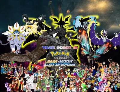 Team Robot In Pokemon Sun & Moon: The Series | Sega Unit Patrol Squad 1 ...