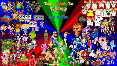 Team Robot in Pokémon The Beginning: The Series | Sega Unit Patrol ...