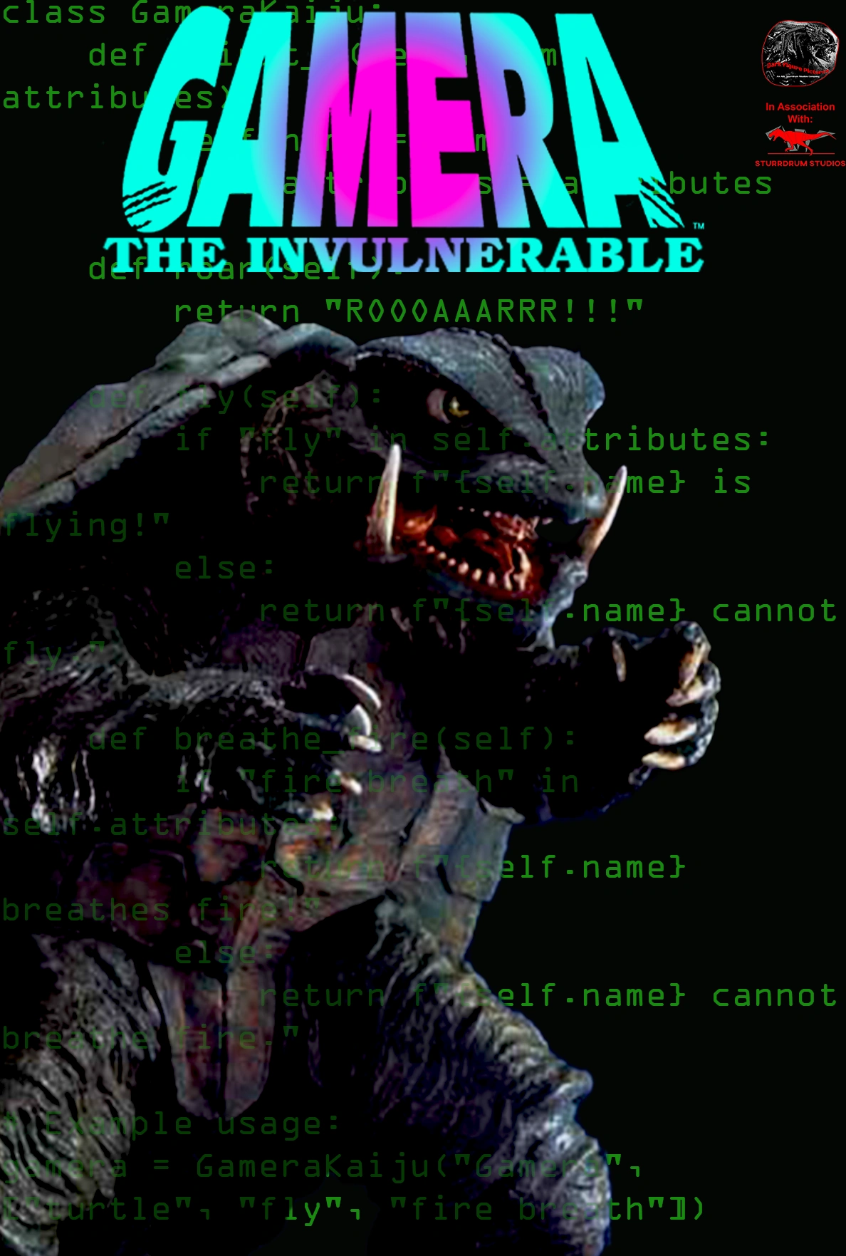 Gamera The Invulnerable | Seiko Series Wiki | Fandom