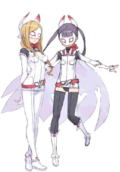 Robin White and White Eaglet | Sekai Seifuku Bouryaku no Zvezda Wiki ...