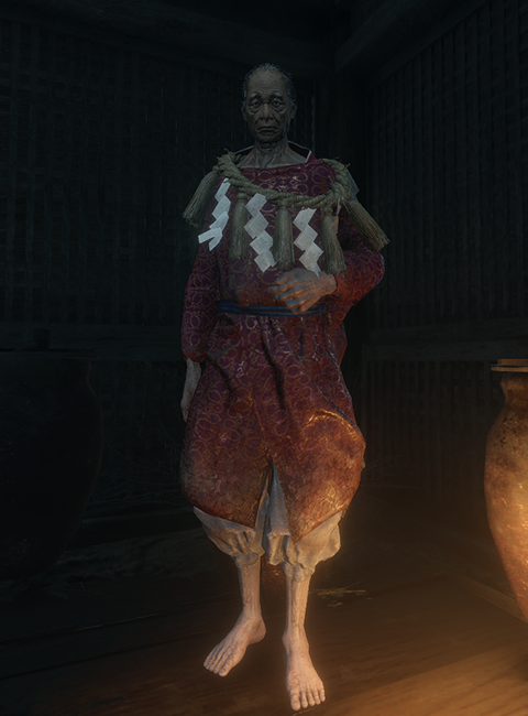 Главный жрец деревни Мибу Sekiro вики Fandom