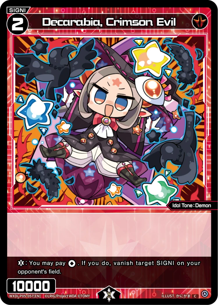 Decarabia, Crimson Evil | WIXOSS Wiki | Fandom