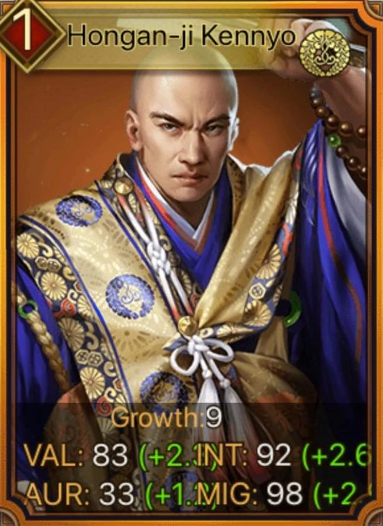 Hongan-ji Kennyo | Sengoku Fubu Wiki | Fandom