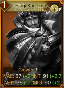 Uesugi Kagekatsu | Sengoku Fubu Wiki | Fandom