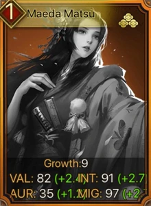 Maeda Matsu | Sengoku Fubu Wiki | Fandom