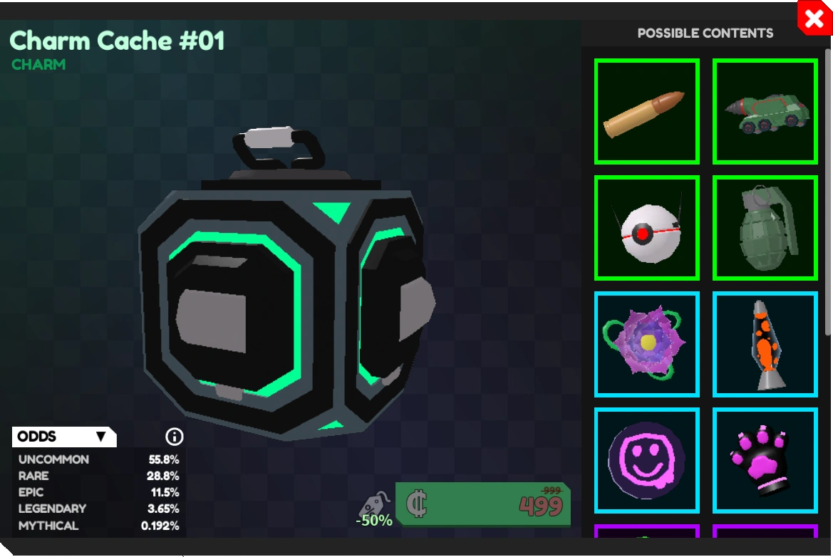 Charm Caches | Sentinel Wiki | Fandom