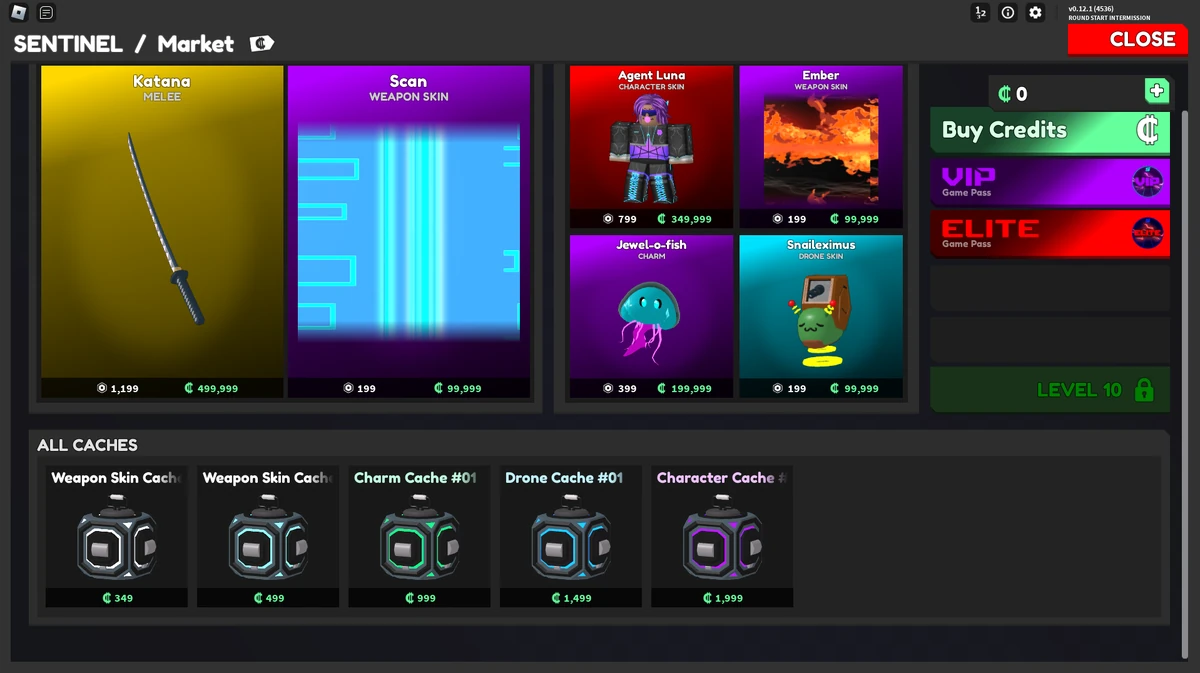 Market | Sentinel Wiki | Fandom