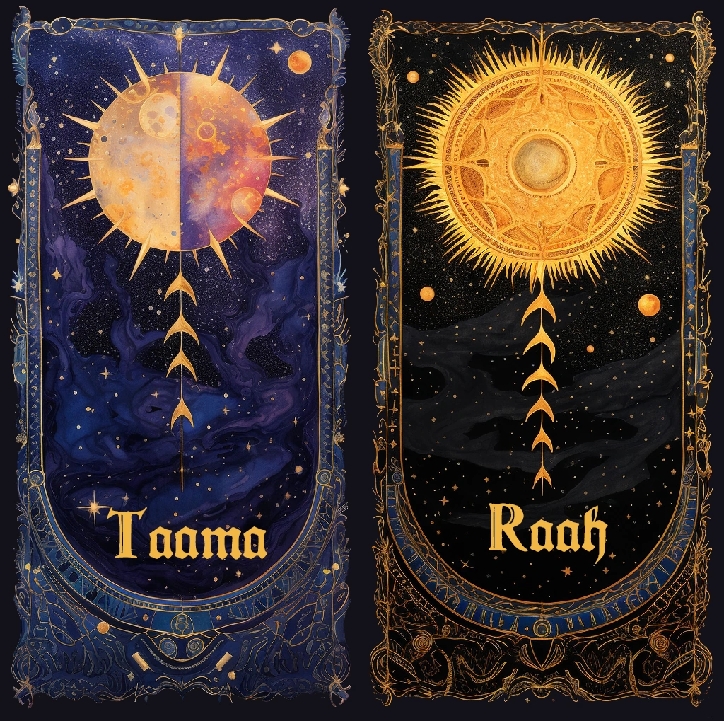 Taama & Raah | Senzu Wiki | Fandom