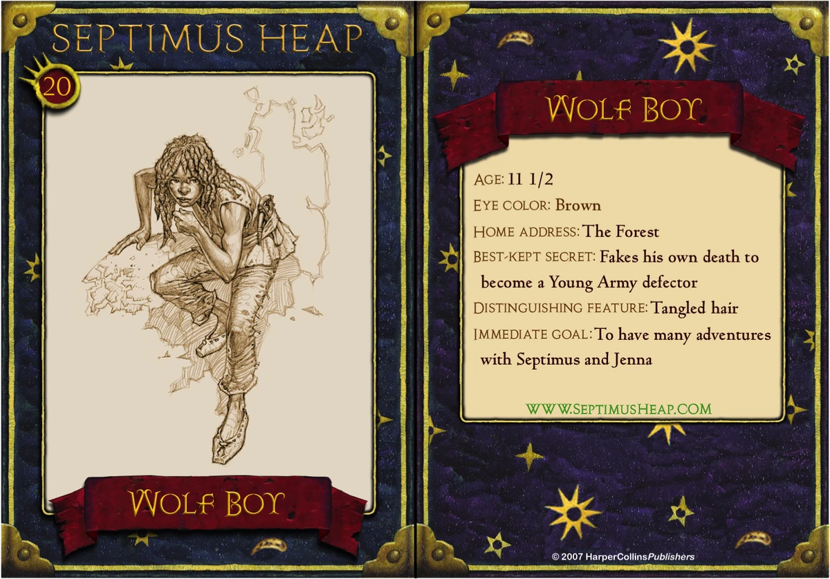 Wolf Boy | Septimus Heap Wiki | Fandom