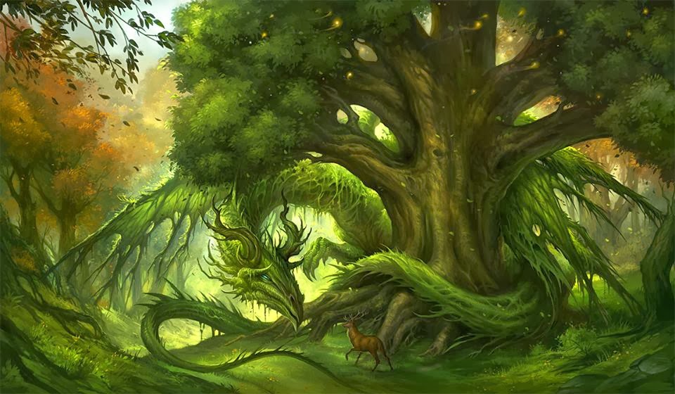 Dragón Verde Wiki Seres Mitologicos Fandom