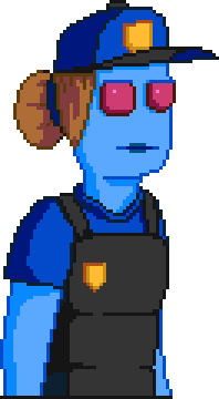 Security Chief Cloris | Sergeant Squidley: Space Cop! Wiki | Fandom