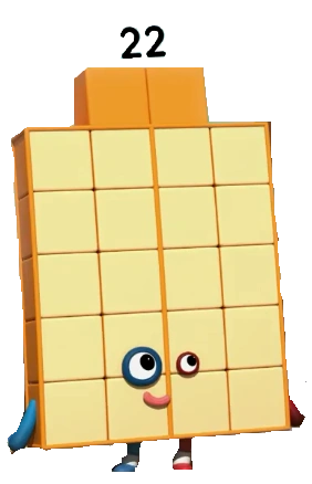 Twenty-Two | Numberblocks Series 6 Wiki | Fandom