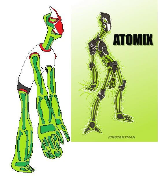 Comparacion de los atomix | Wiki SERIES BEN 10 | Fandom