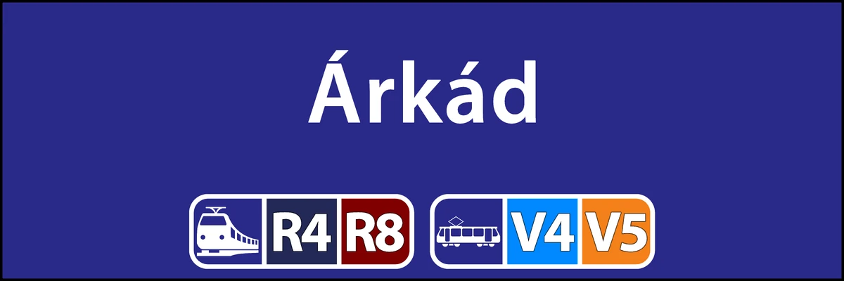 Árkád megállóhely | Serodome-wiki | Fandom