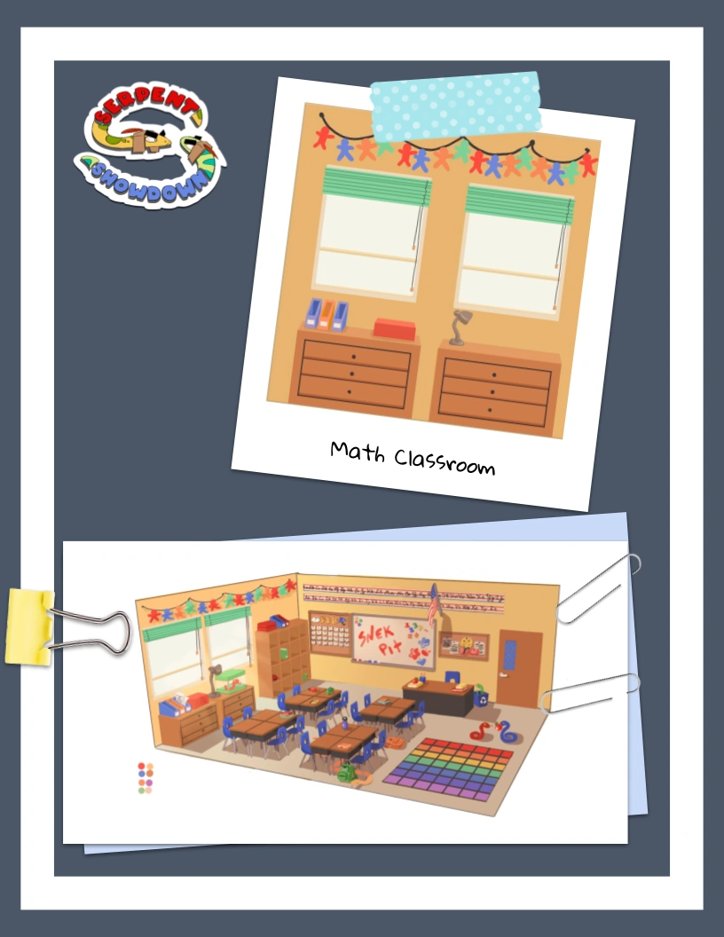Math Classroom (Stage) | Serpent Showdown Wiki | Fandom