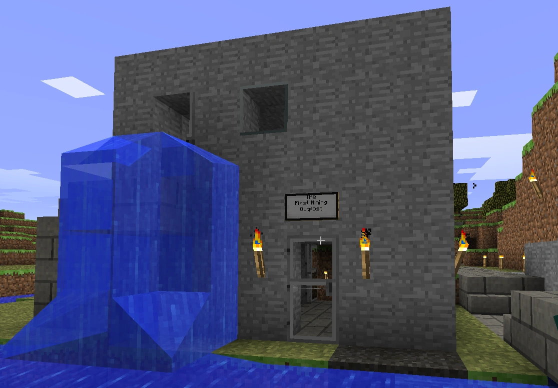 The First Mining Outpost | Serpent Studios Minecraft Wiki | Fandom