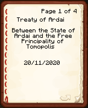 Treaty of Ardai | Serricraft Wiki | Fandom