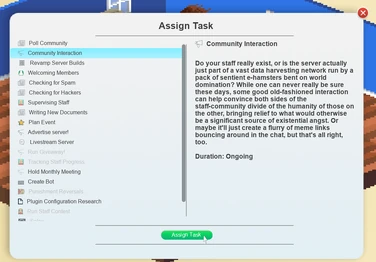 Tasks | Server Owner Tycoon Wiki | Fandom
