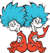 Thing One and Thing Two | Dr. Seuss Wiki | Fandom