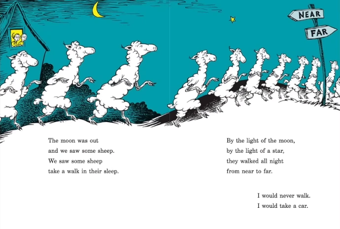 Sleepwalking Sheep | Dr. Seuss Wiki | Fandom